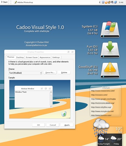 20 (most) beautiful themes for Windows XP